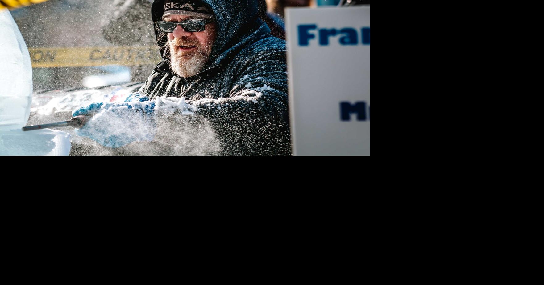 Live carving captivates crowd at Franklin on Ice | Front Page ...
