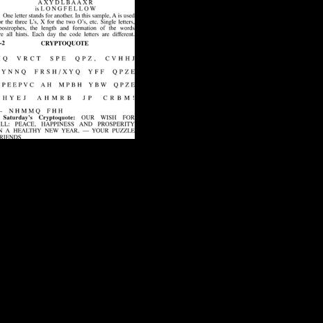 Cryptoquote | Entertainment | thederrick.com