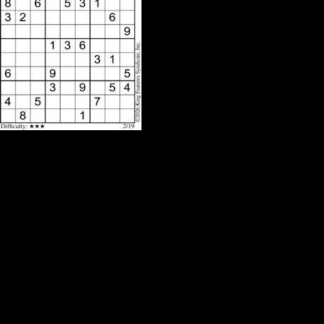 Sudoku | Entertainment | thederrick.com