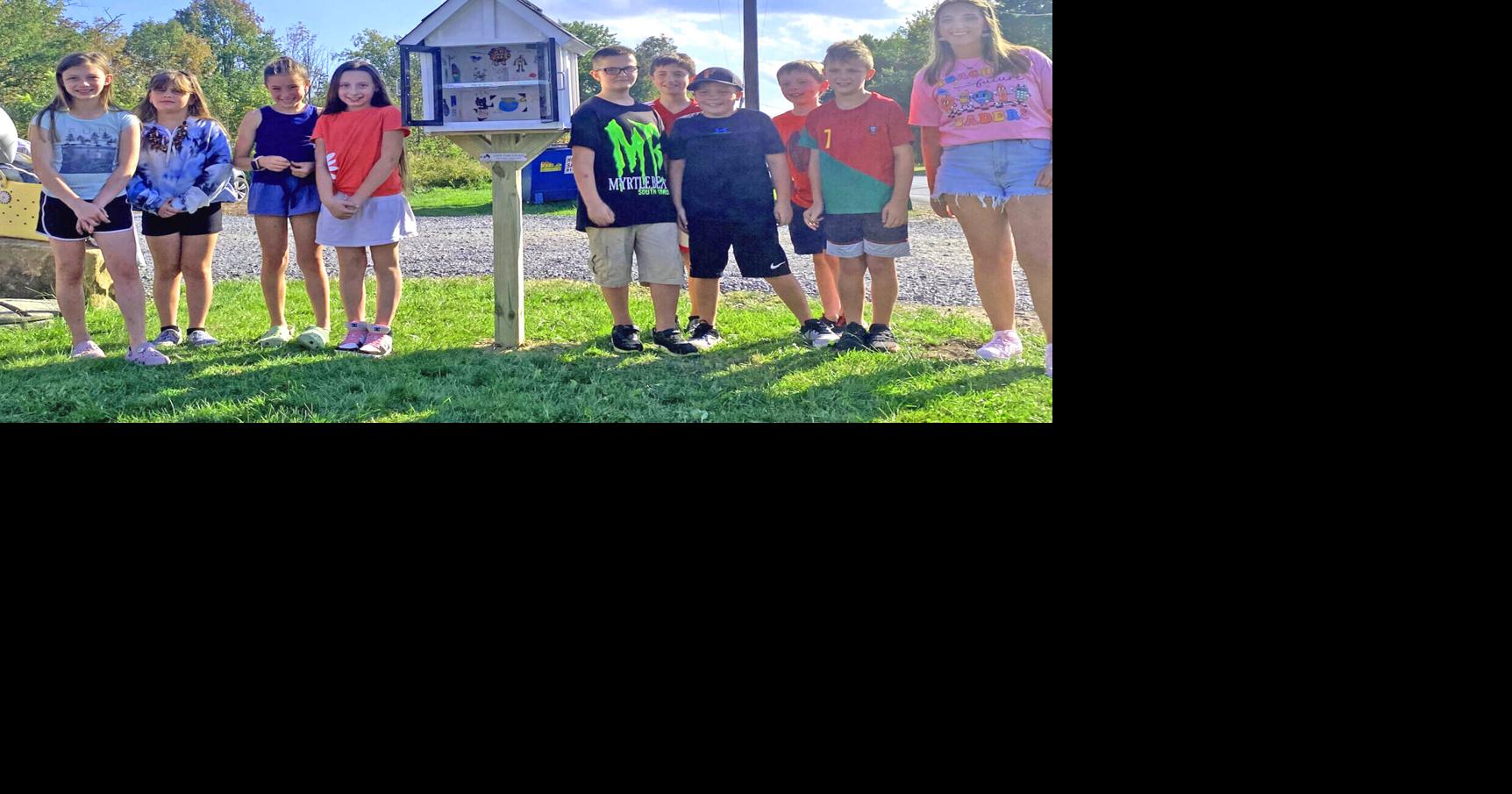 Cranberry elementary students help build and stock new Little Free Library | Front Page ...