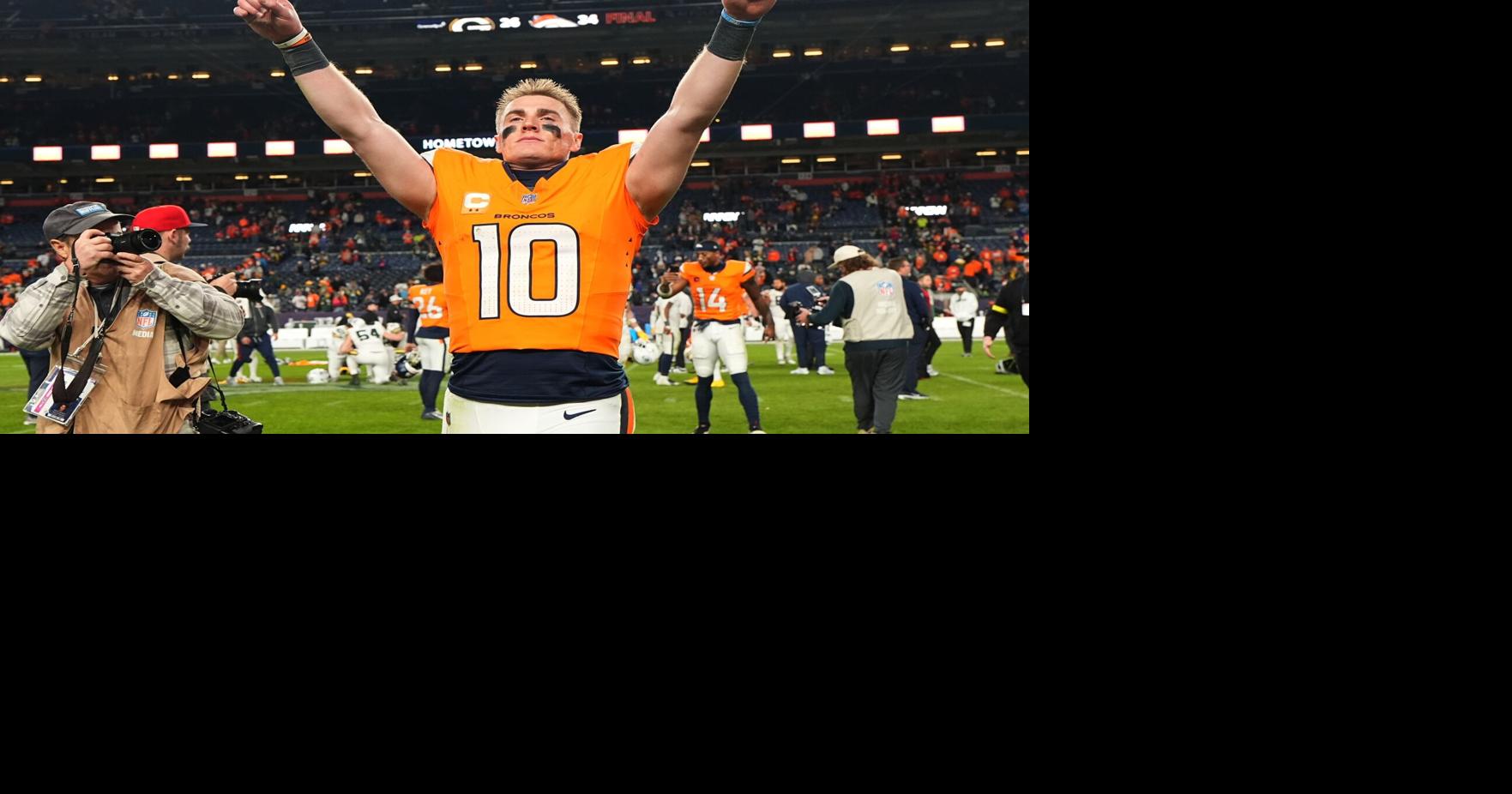 Bo Nix shines as Broncos clinch playoff spot with comeback win over ...