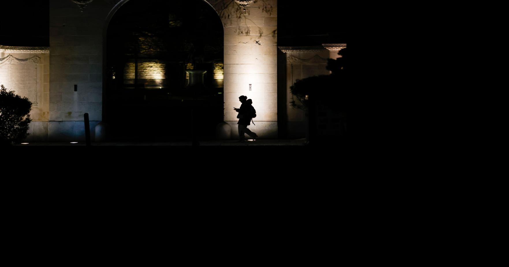 Neighborhood cameras capture potential shooter's route around Brown ...