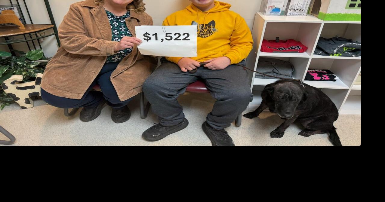 Franklin boy makes annual donation to Precious Paws | Free | thederrick.com