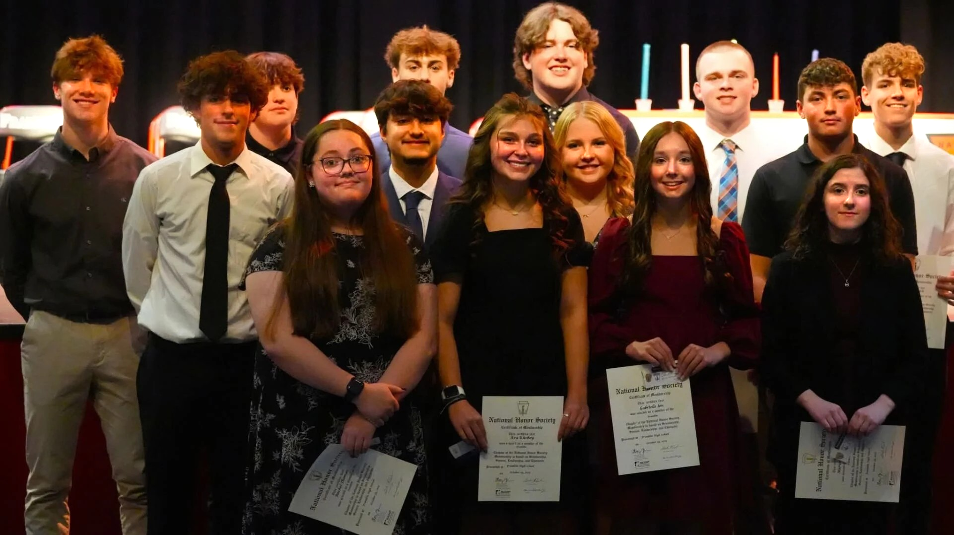 14 inducted into Franklin National Honor Society | Community News ...