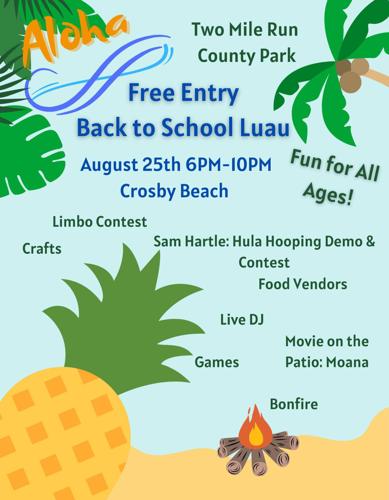 Two Mile will host back to school luau Friday | Community News ...
