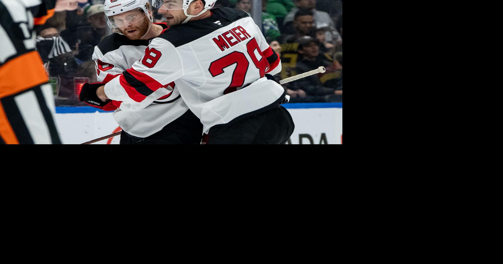 Cody Glass has 2 goals and an assist in Devils' 5-4 win over Canucks ...