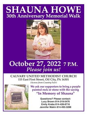 Shauna's mom, sisters organize walk that will mark 30 years | Free ...