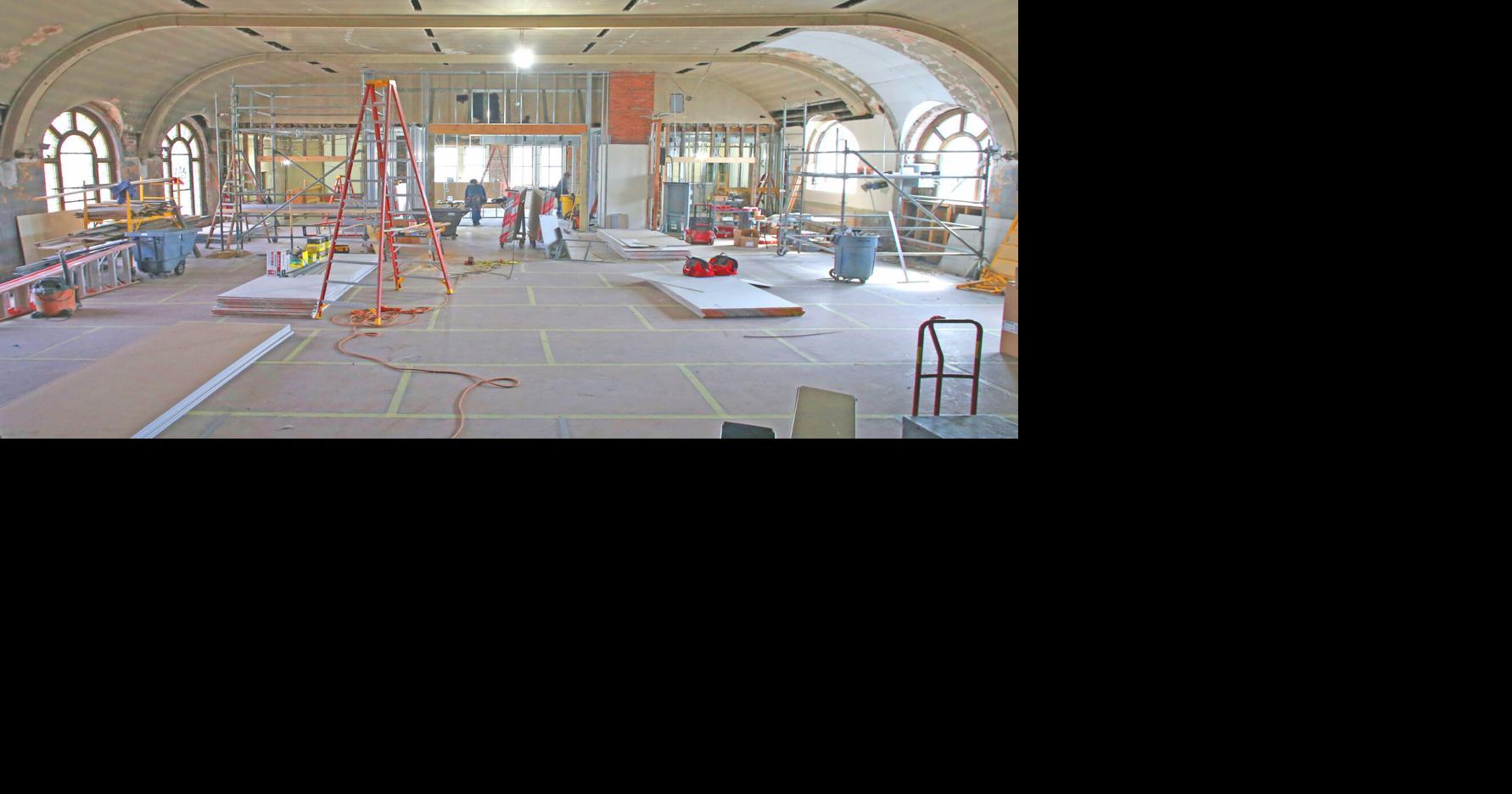 With renovations ongoing, Flaherty expects Oil City Library Hall to ...