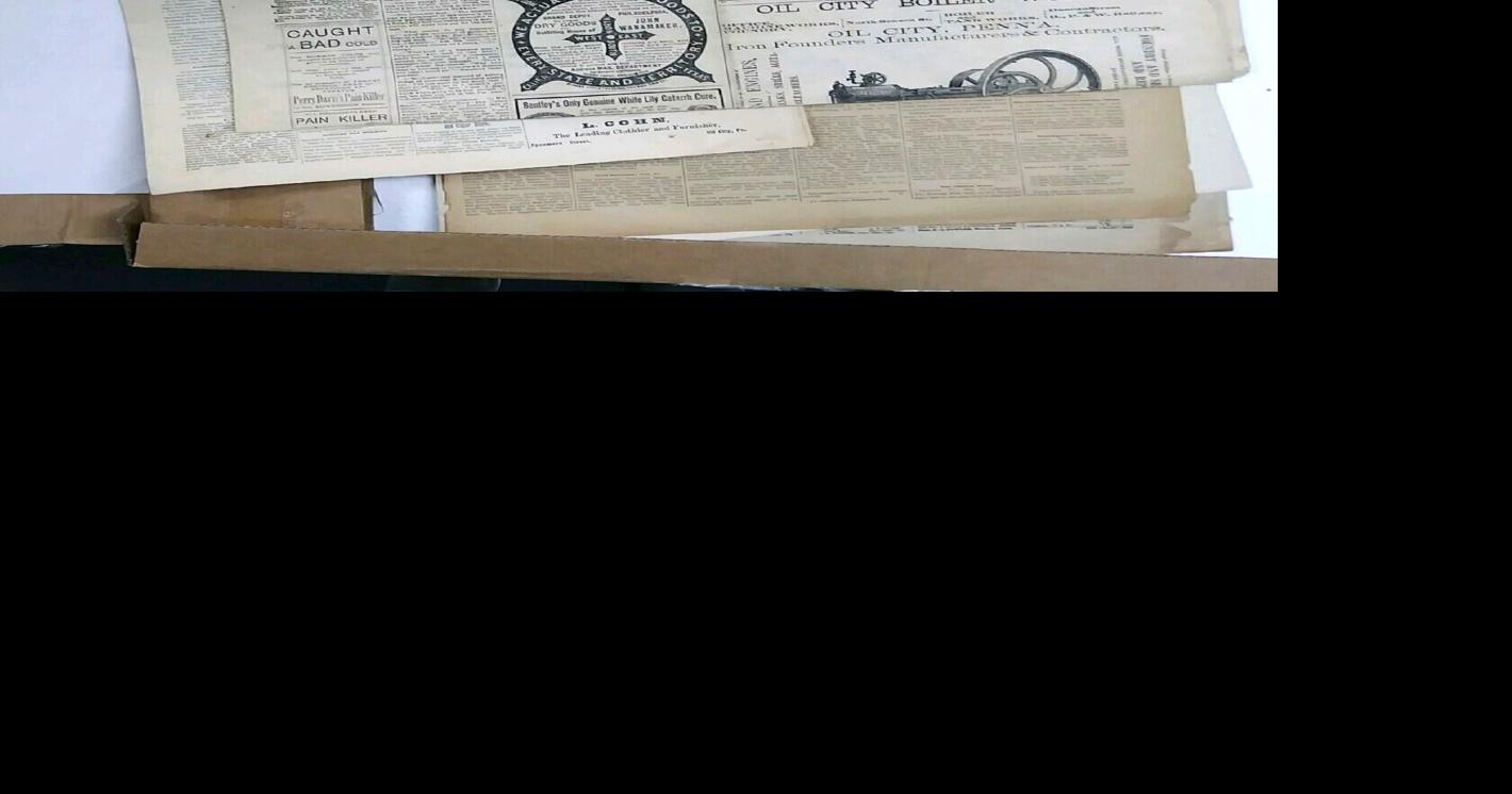 Old newspapers dropped off at our office offer 1880s glimpse | Free ...