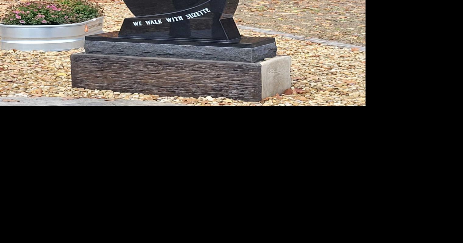 Center stone set in place for Suzette Nellis memorial | Front Page ...