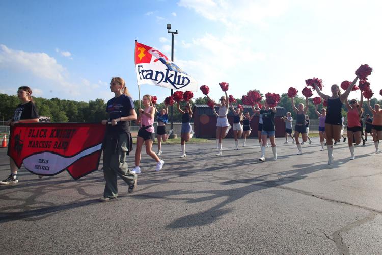 Franklin Black Knight Marching band prepares for Philadelphia parade ...