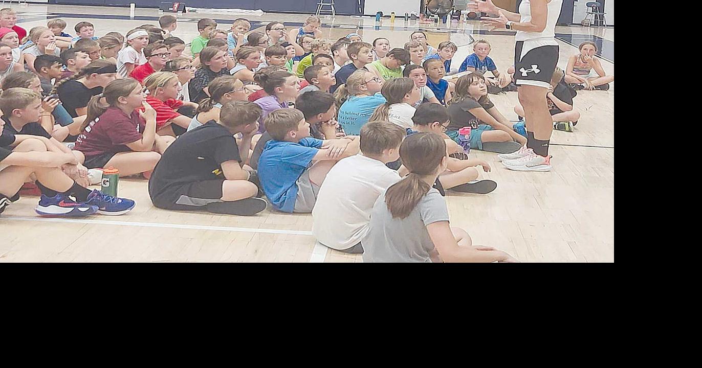 Olympian visits hoop camp | Local Sports | thederrick.com