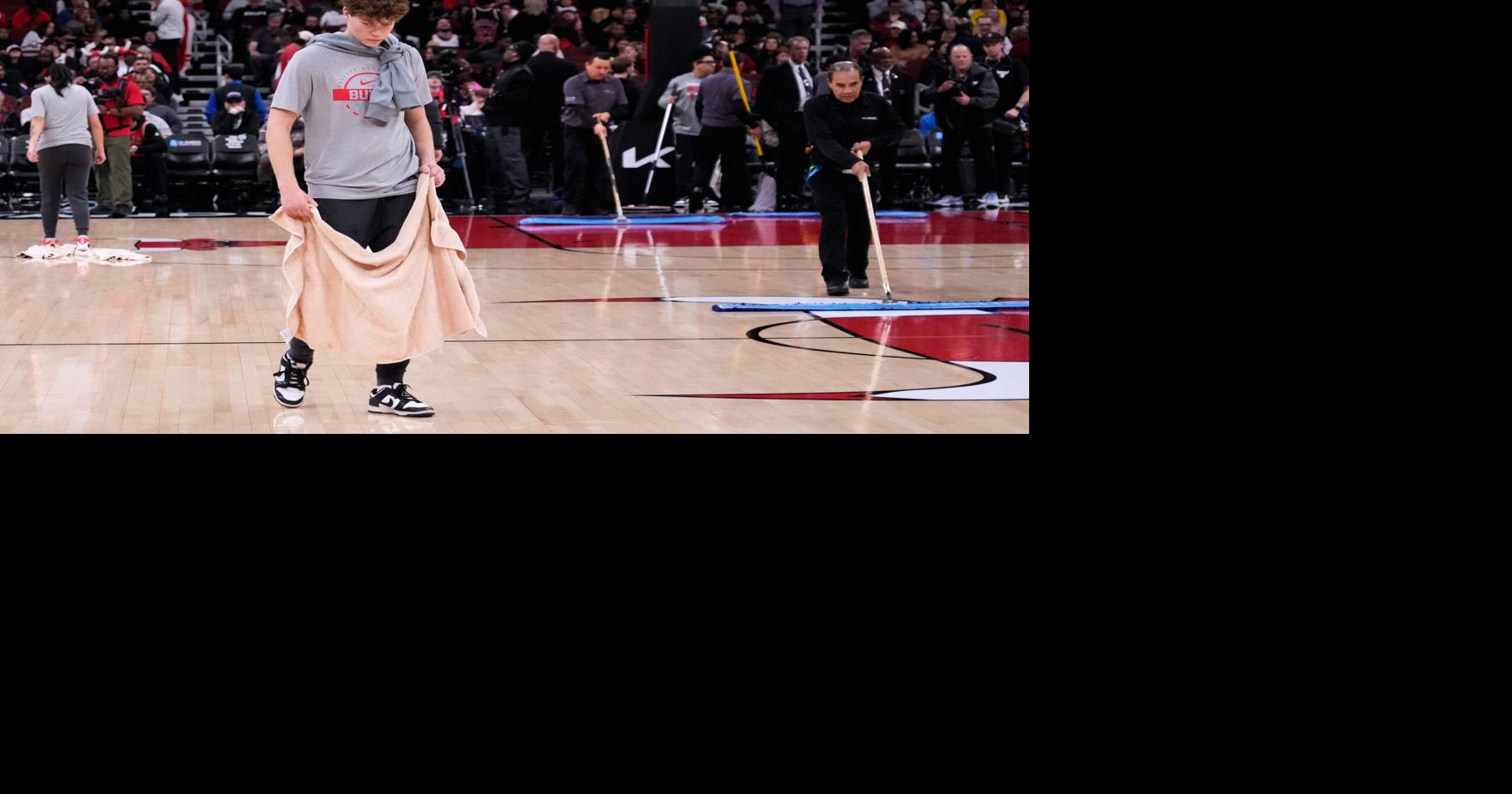 How a slippery court led to a grueling stretch for the Bulls and Heat ...