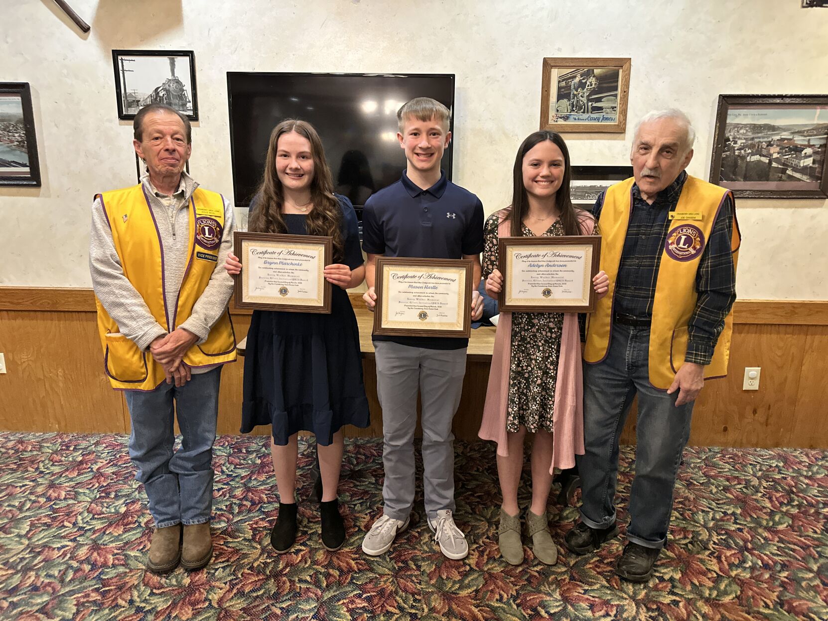Cranberry students honored by Lions Club | Community News | thederrick.com