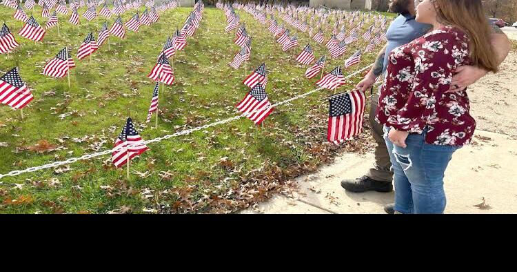 Flags for the Fallen returns to Venango Campus | Front Page ...