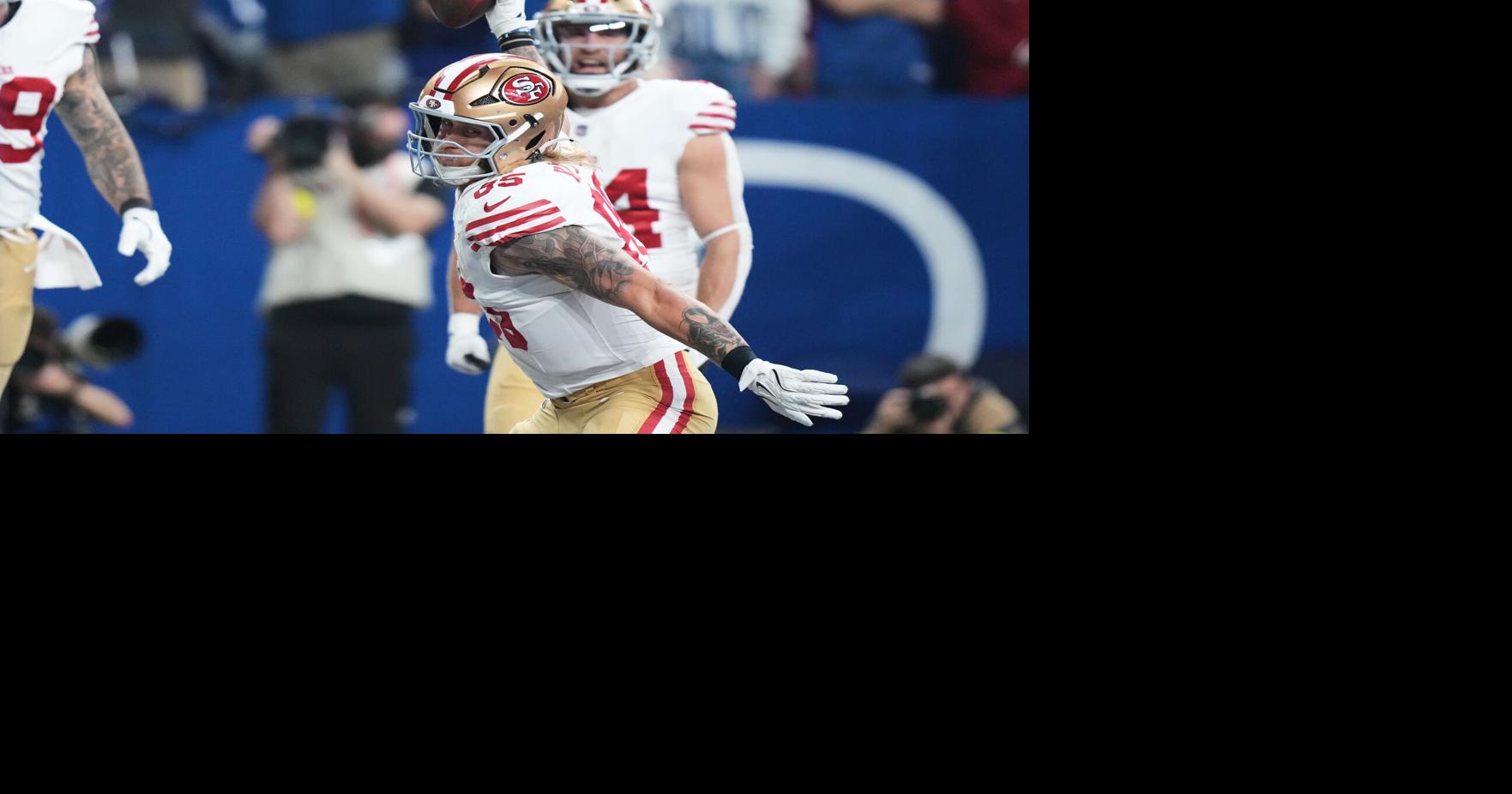 49ers' George Kittle questionable for key game against Bears with ankle ...