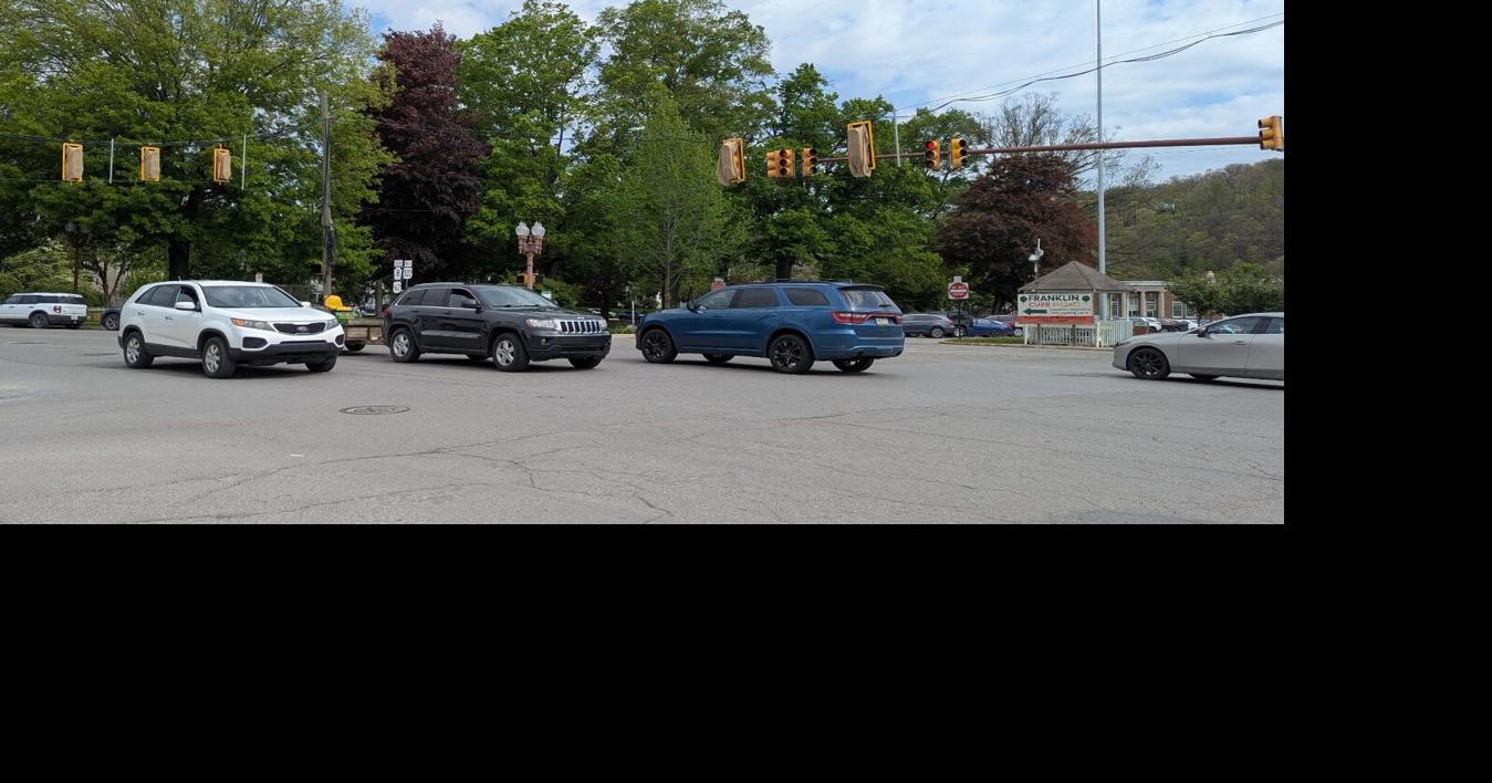 Temporary traffic lights to be turned on in Franklin next week | Front ...