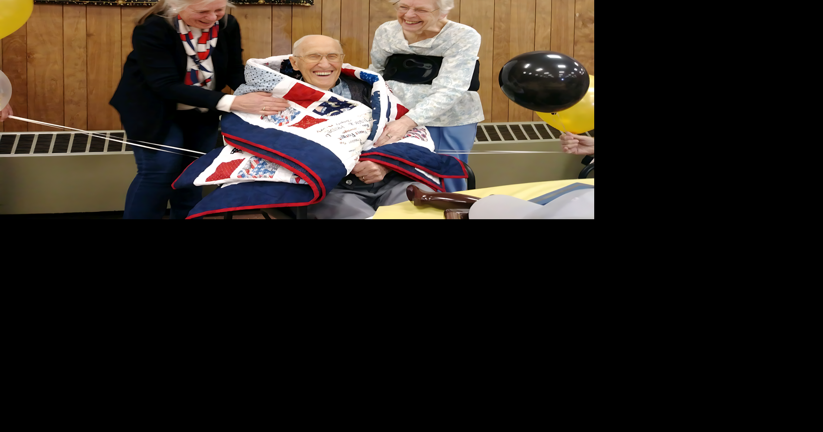 Family, friends, Honor Guard celebrate veteran's 100th birthday ...
