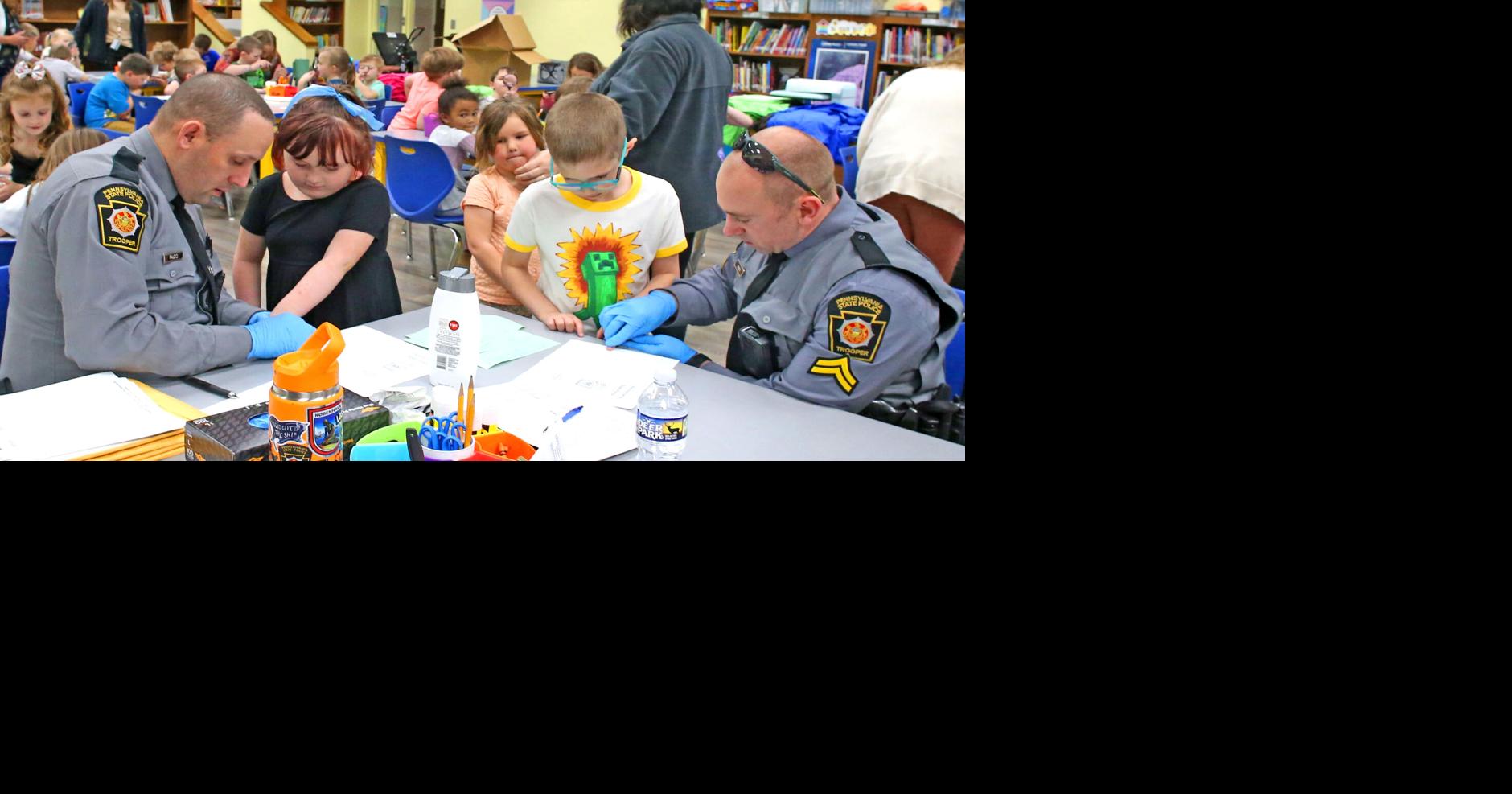 Franklin state police visit Sandycreek Elementary for fingerprinting activity | Front Page ...