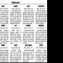 Horoscopes | Letters & Columns | thederrick.com