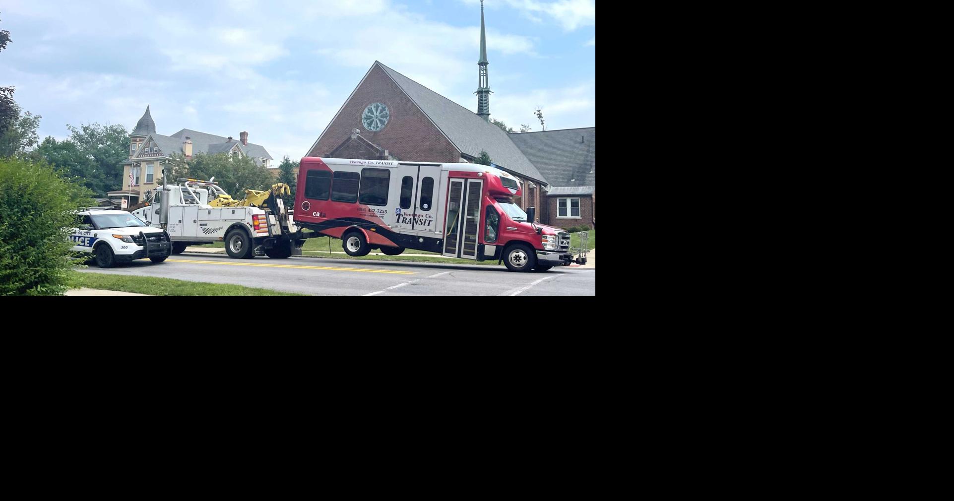 Truck hits CATA bus in Oil City | For the Record | thederrick.com