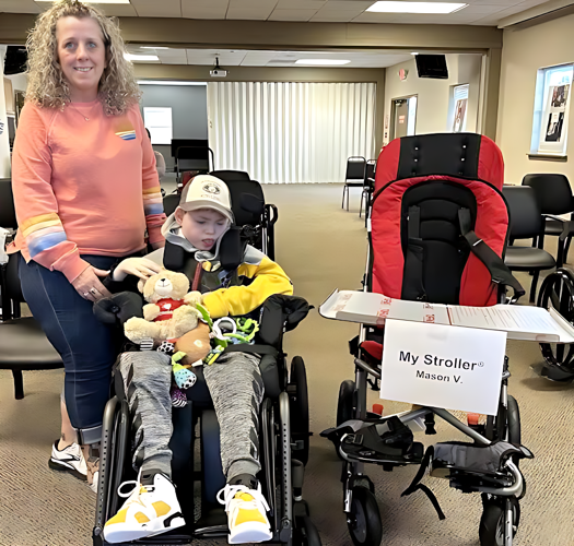 Special strollers, bikes help children to adapt | Community News ...