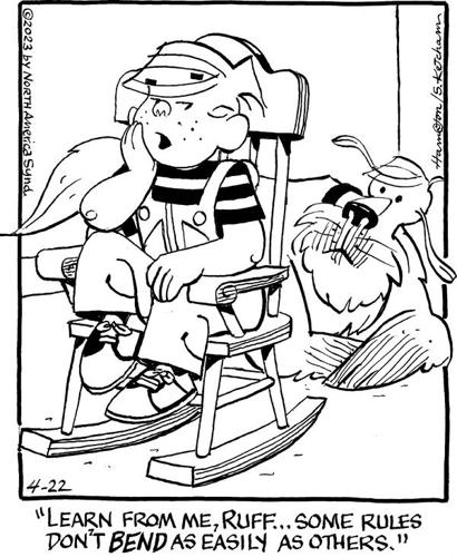 dennis coloring pages