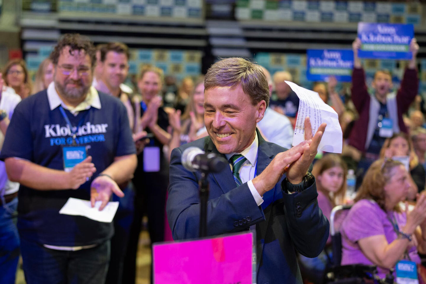 Who is Ben Schierer, Amy Klobuchar’s running mate? | National Sports ...