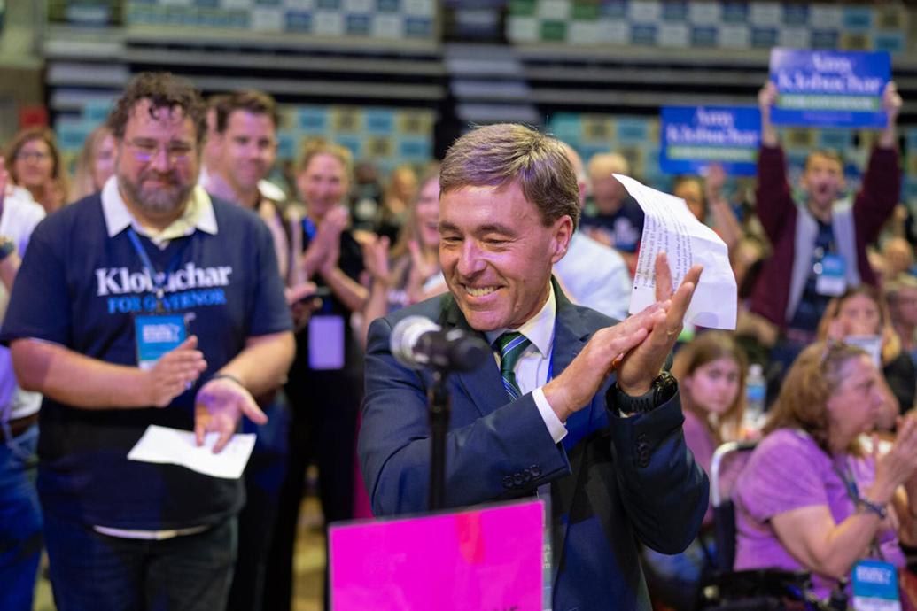 Who is Ben Schierer, Amy Klobuchar’s running mate? | National Sports ...