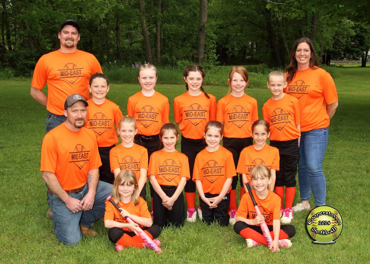 Cooperstown Orange Minor Girls Coach Pitch | Features | thederrick.com