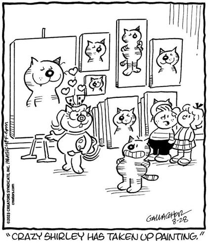 heathcliff the cat coloring pages