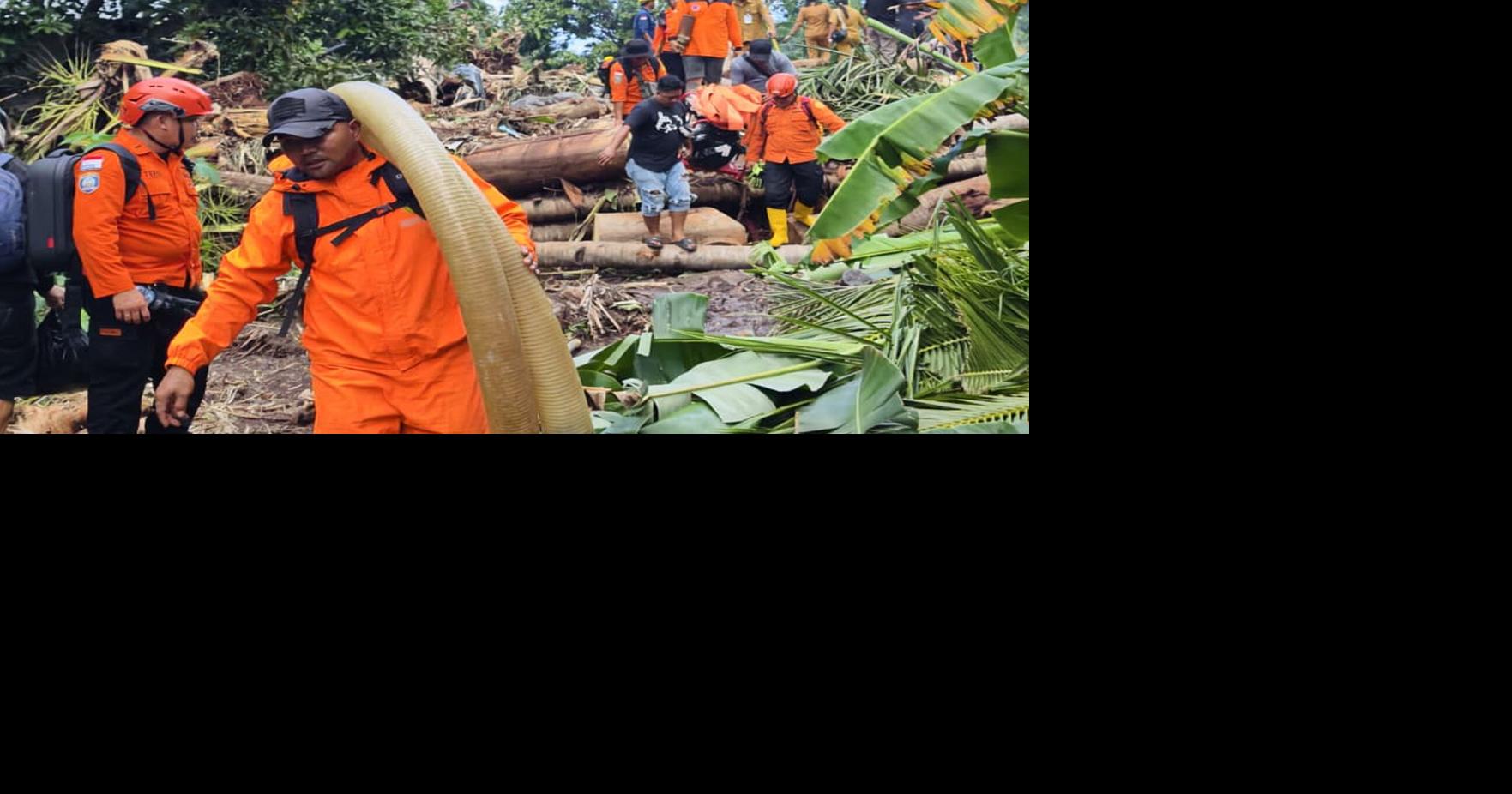 Flash floods in Indonesia kill at least 16 people and sweep away homes ...