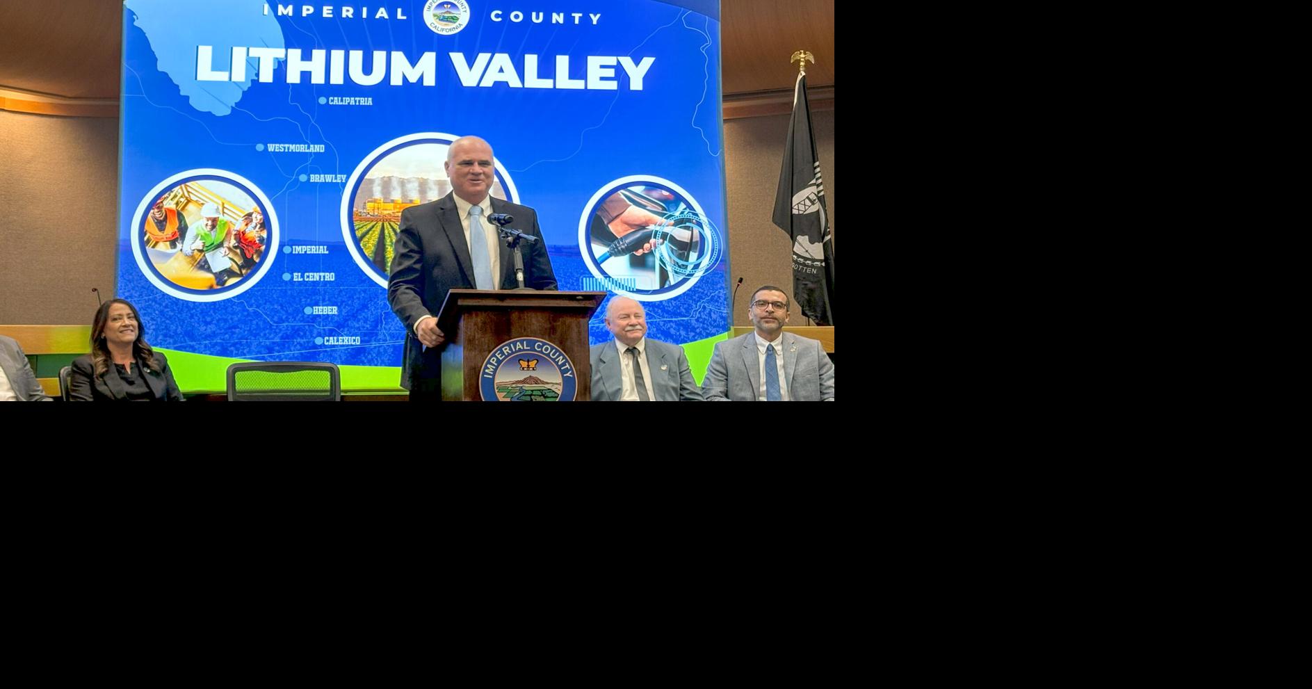 County leaders outline vision for lithium valley development | News ...
