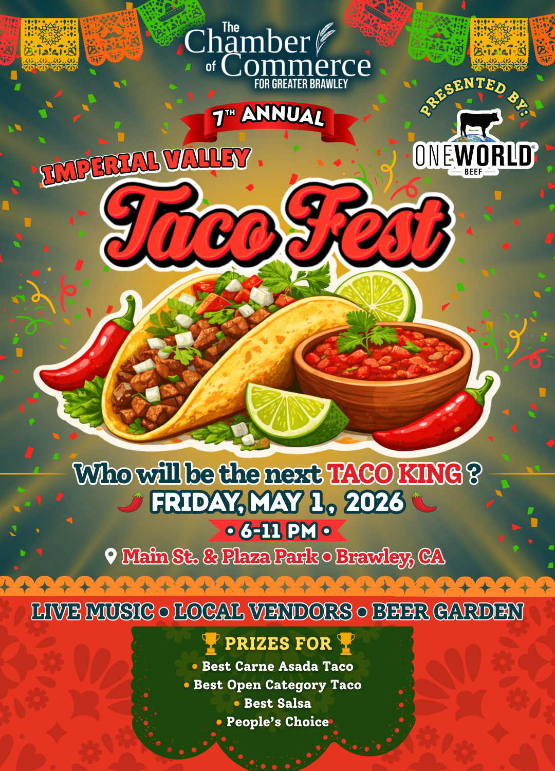 Imperial Valley taco festival returns to downtown Brawley | A&E ...