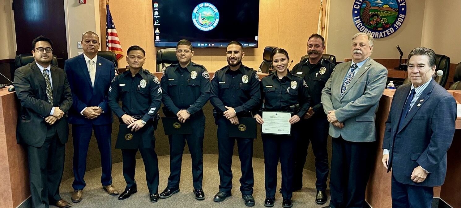 Brawley police officers honored for their bravery | | thedesertreview.com