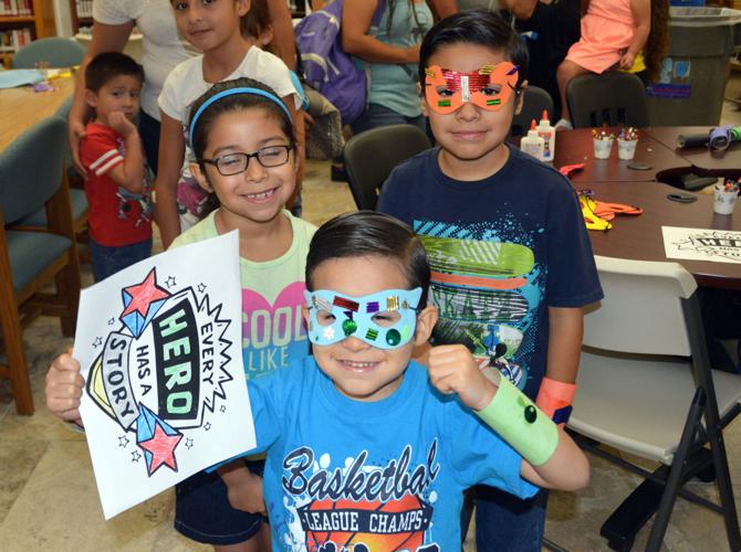 Dozens of kids entertained with stories and crafts at Brawley library’s ...
