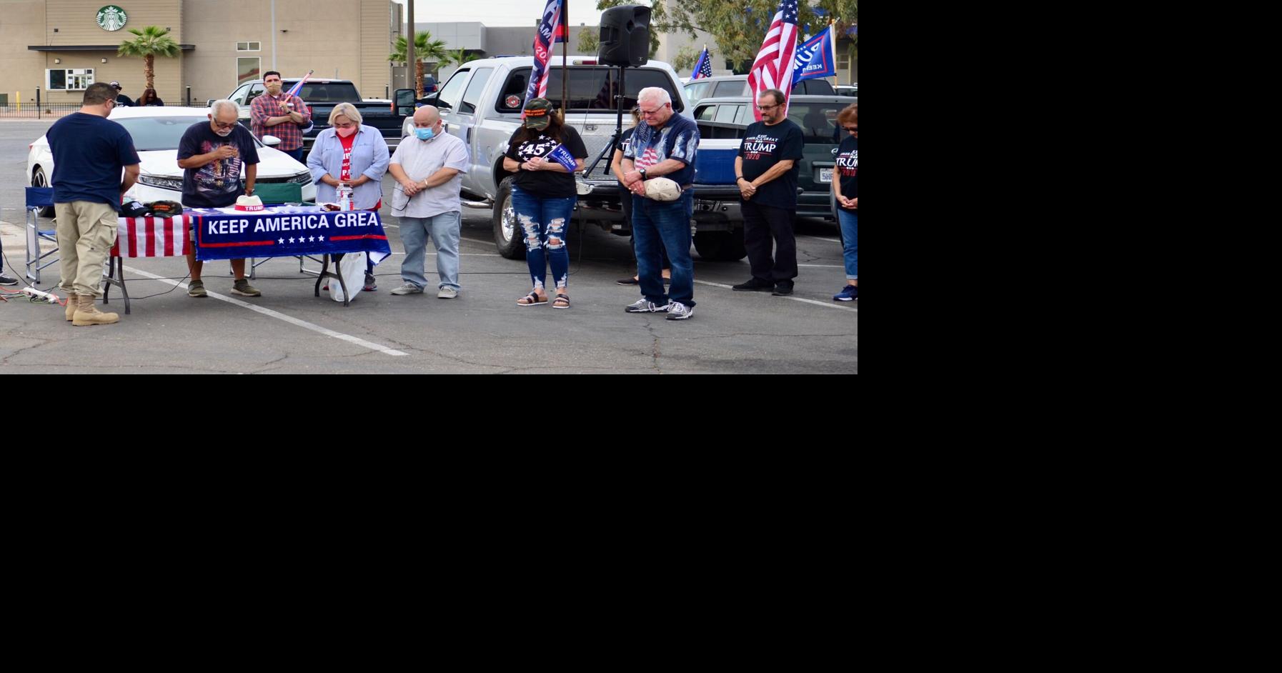 Take two — miles long Trump car rally hits the road | News ...