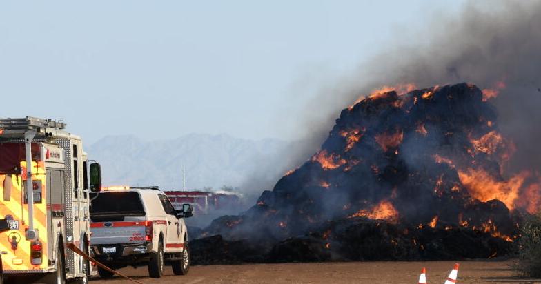 Suspect arrested for McCabe hay stack fire | Agriculture ...