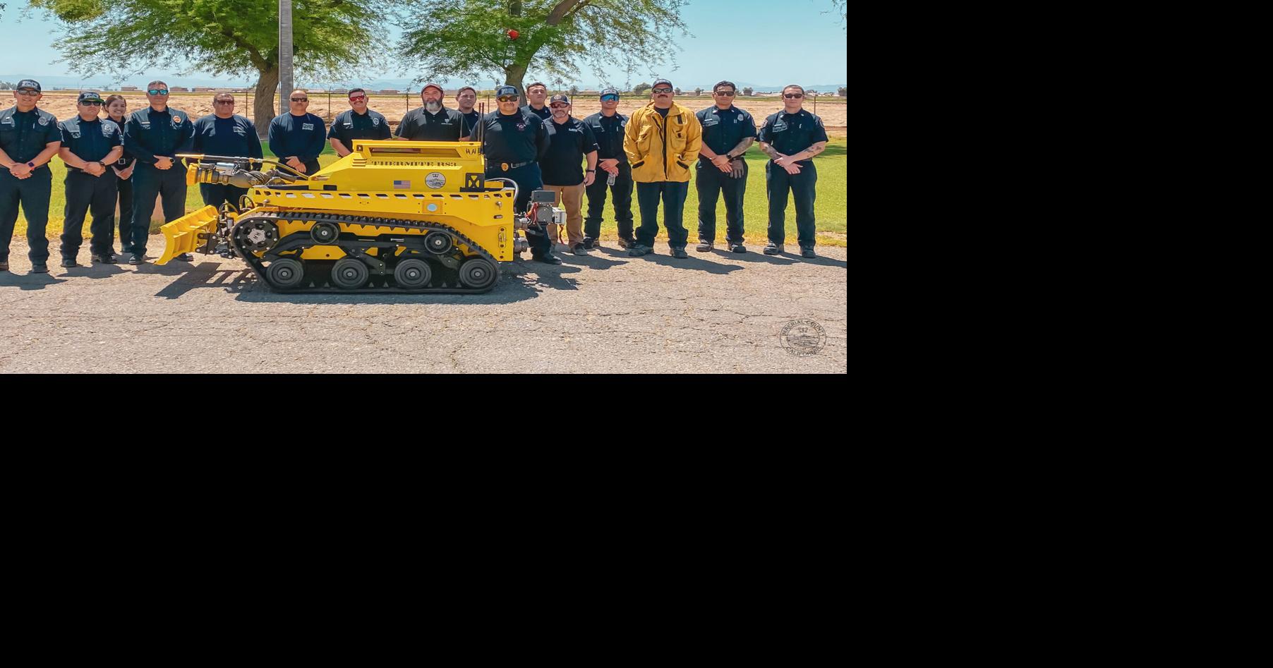 Fire Department Introduces Thermite Firefighting Robot RS3 | Law & Fire ...