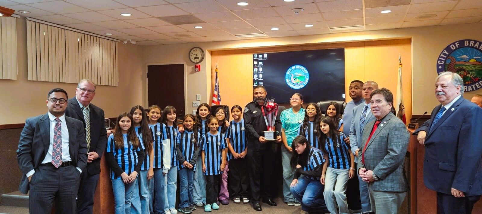 Brawley council announces holiday events, recognizes police chief ...