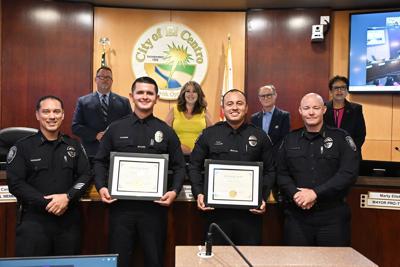 El Centro honors officers for lifesaving actions, hears transit update ...