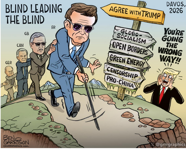 Political Cartoon: The blind leading the blind | Opinion | thedesertreview.com