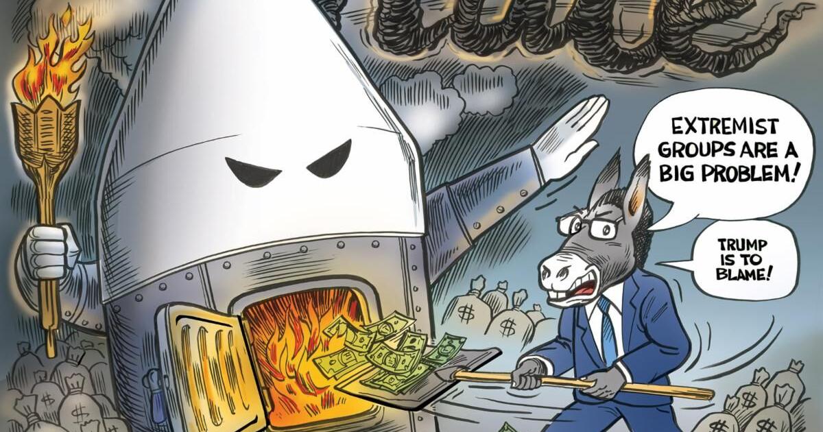 Political Cartoon: Funding hatred | Opinion | thedesertreview.com