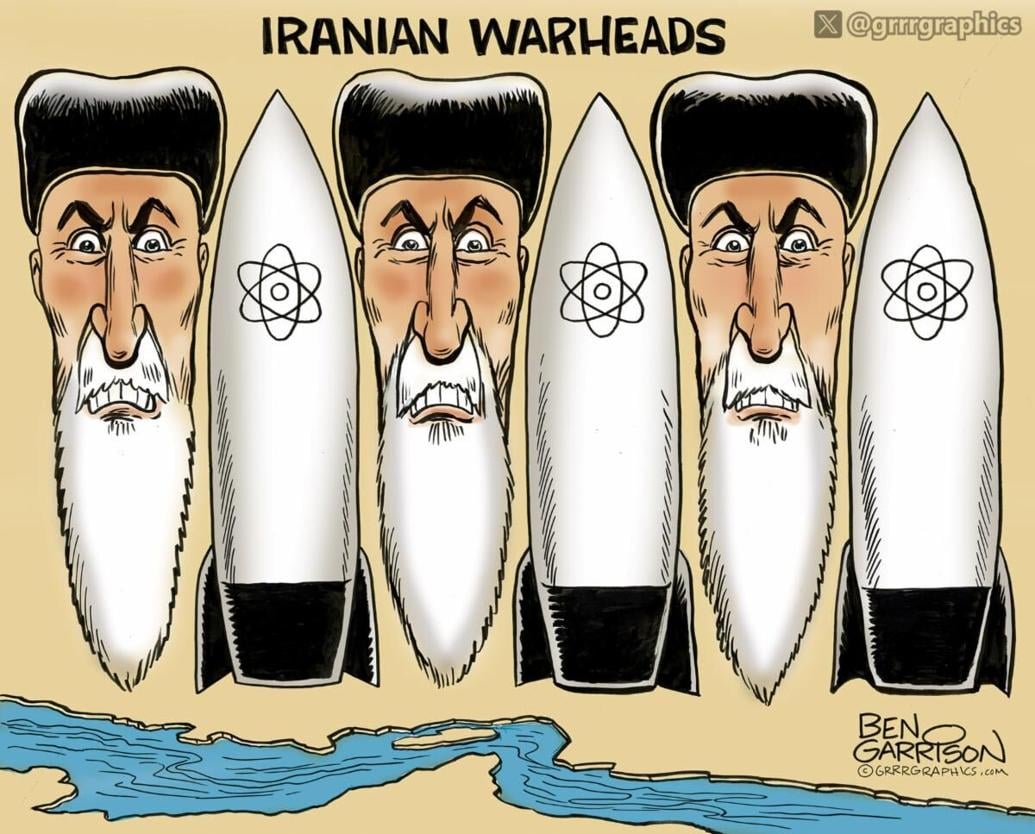Political Cartoon: Iranian Warheads | Opinion | thedesertreview.com