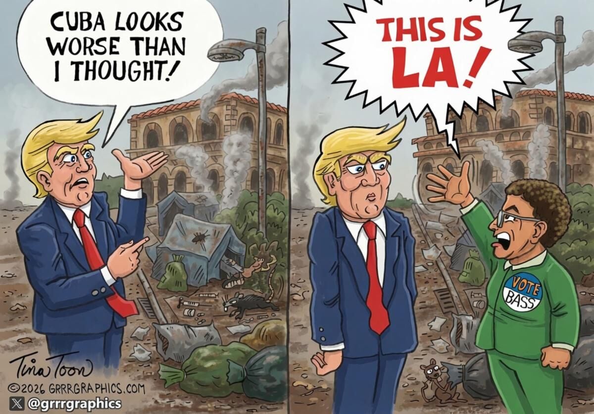 Political Cartoon: Cuba or LA | Opinion | thedesertreview.com