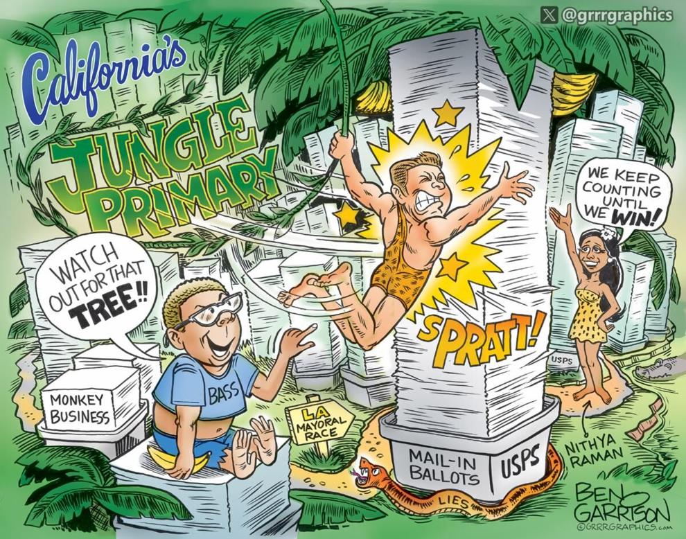 Political Cartoon: California Jungle Primary | Opinion ...