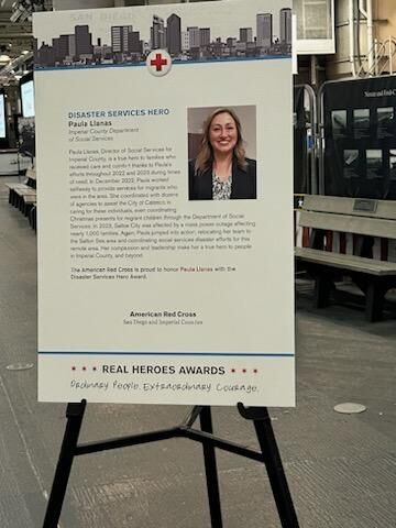 Paula Llanas recognized as a Disaster Services Real Hero by the ...