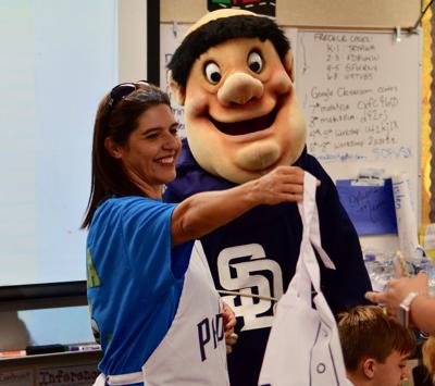 A surprise visit for the school's biggest Padres fan | News ...