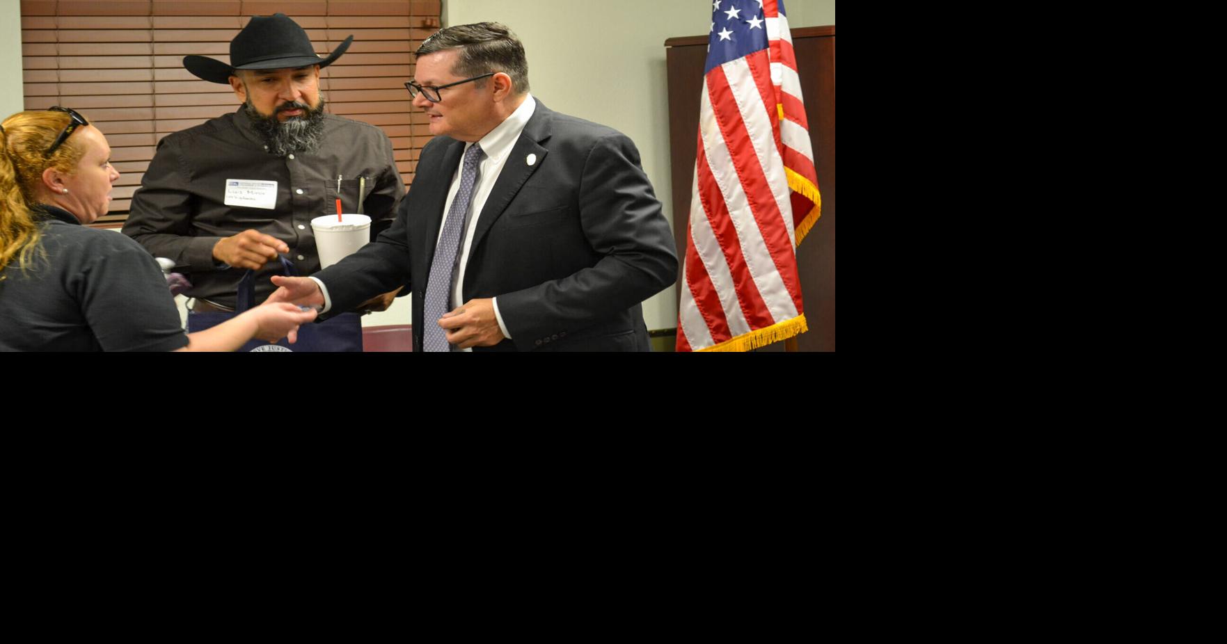 DA George Marquez connects with locals at meet & greet | Law & Fire ...