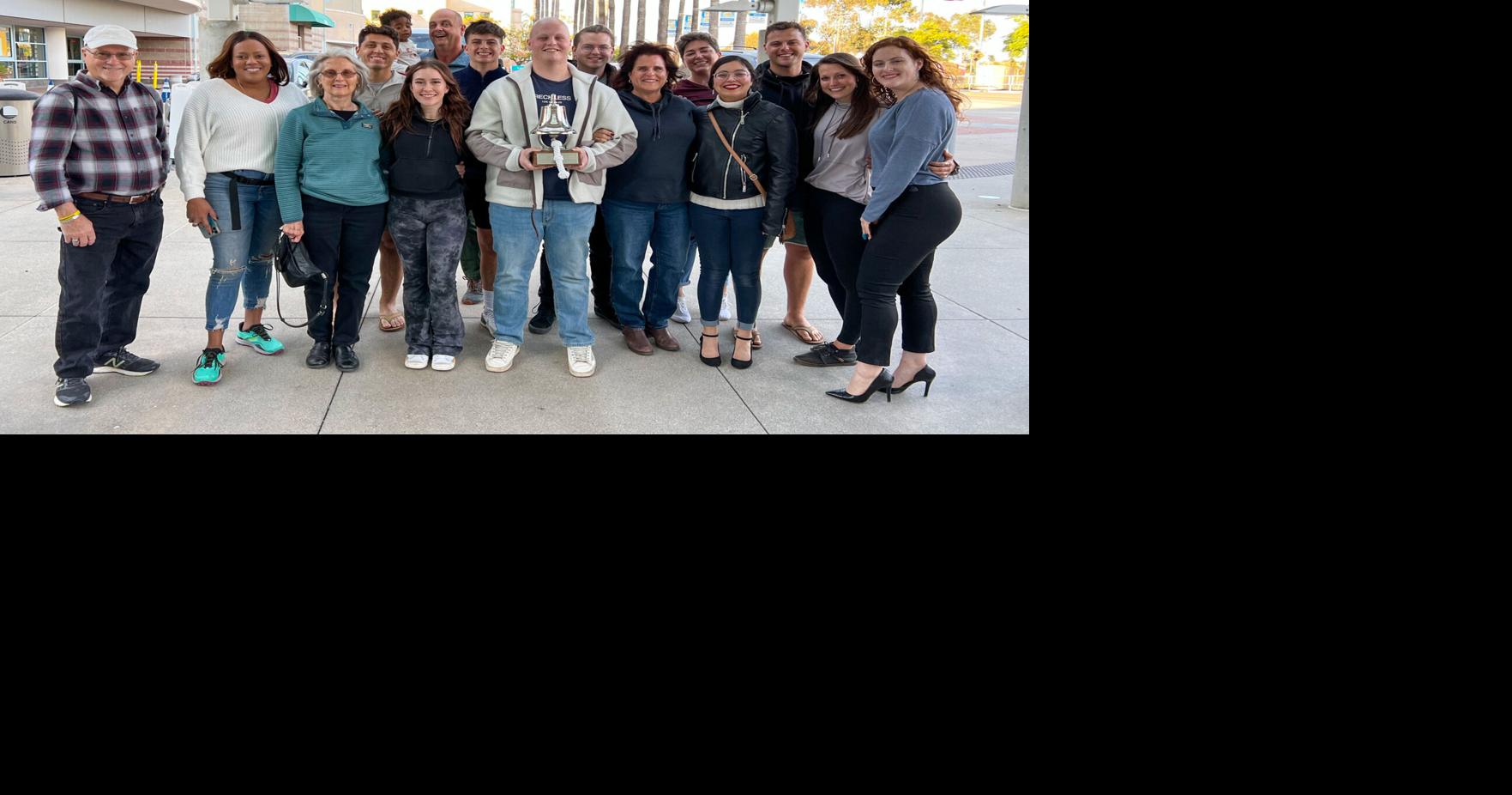 Imperial resident Caleb Rollins rings the cancer-free bell | Local News ...